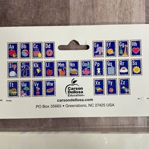 Carson Dellosa | Art | Carson Dellosa Alphabet Cards | Poshmark